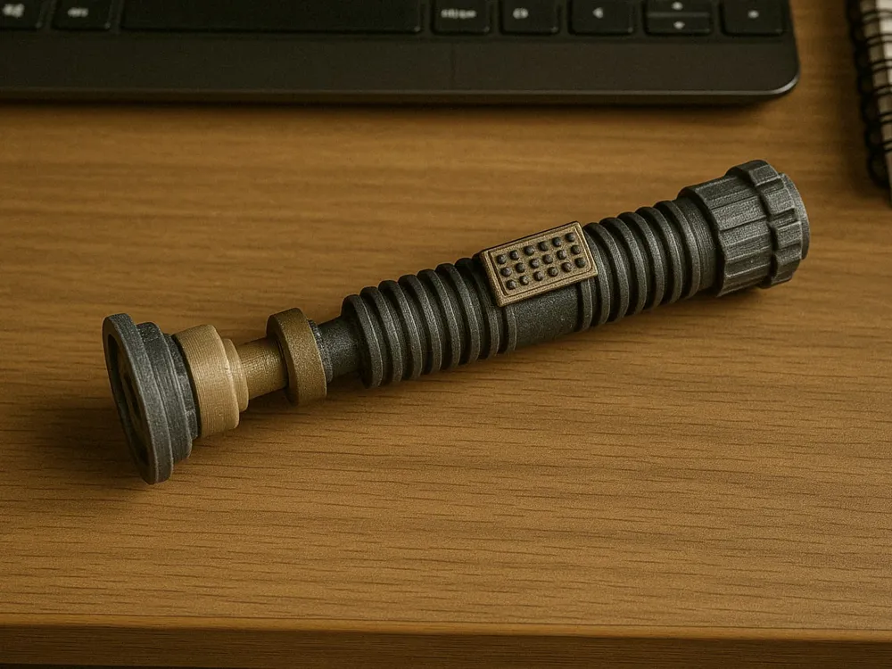 Obi-Wan Kenobi's Lightsaber Hilt – Star Wars by BLENDER_FAN MakerWorld ...