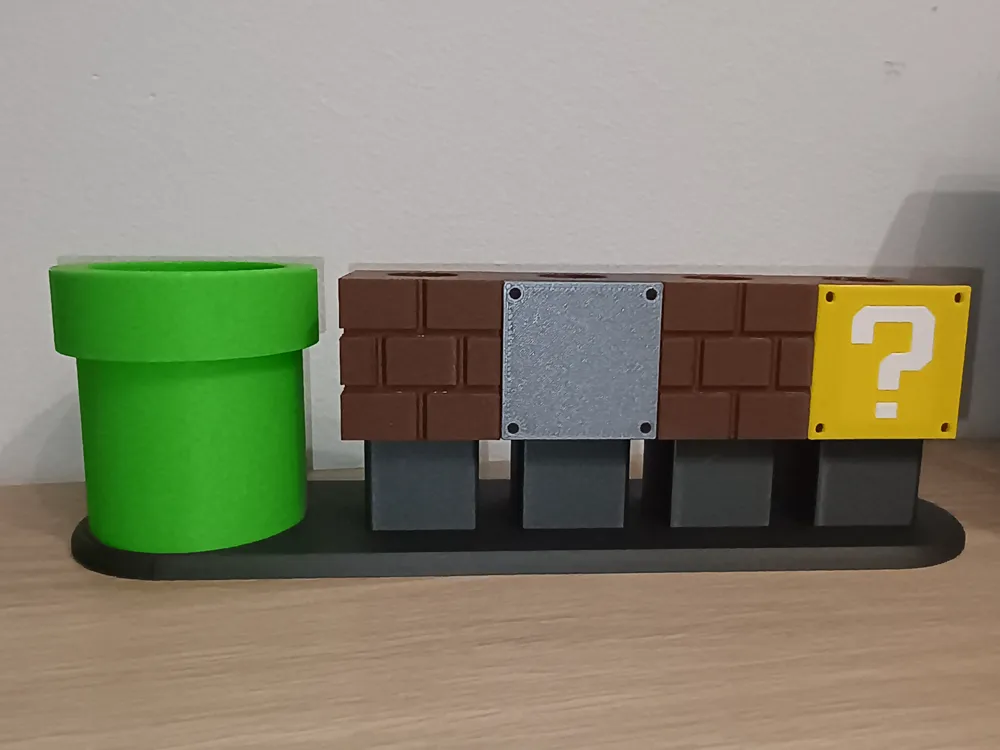 SUPER MARIO - soporte para pasta de dientes - Modelo de impresión 3D ...