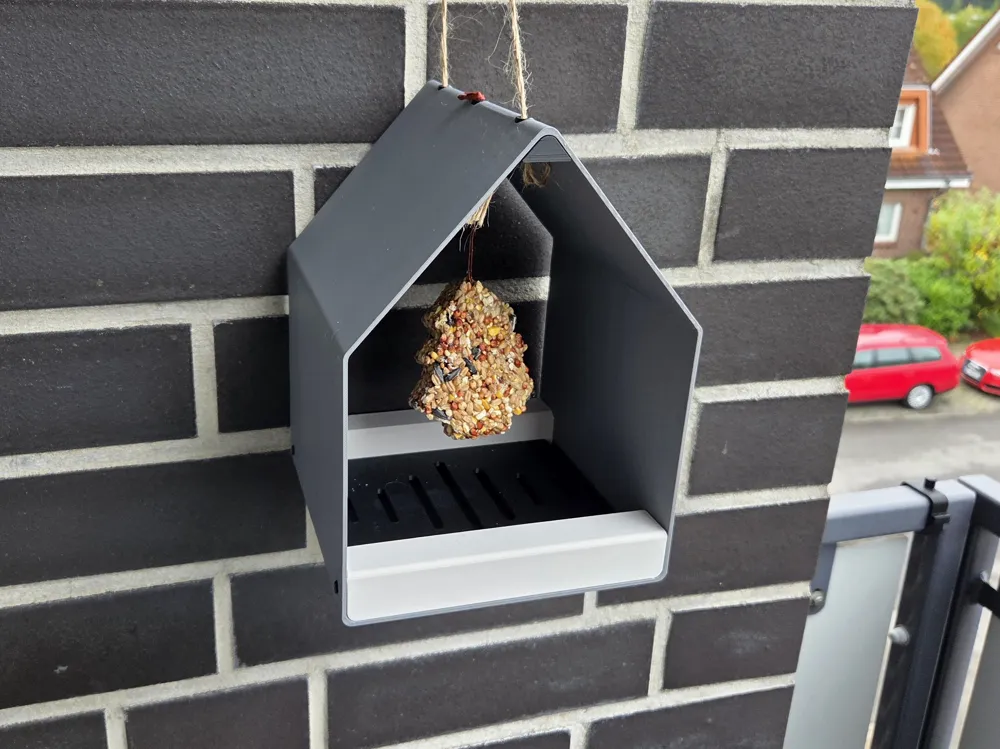 Birdhouse for Garden & Balcony - Stylish and Modern - Free 3D Print ...