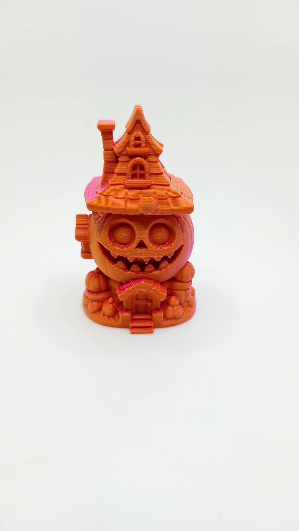 Pumpkin Hut with Grinning Face by 3D Dekoration MakerWorld: Download ...