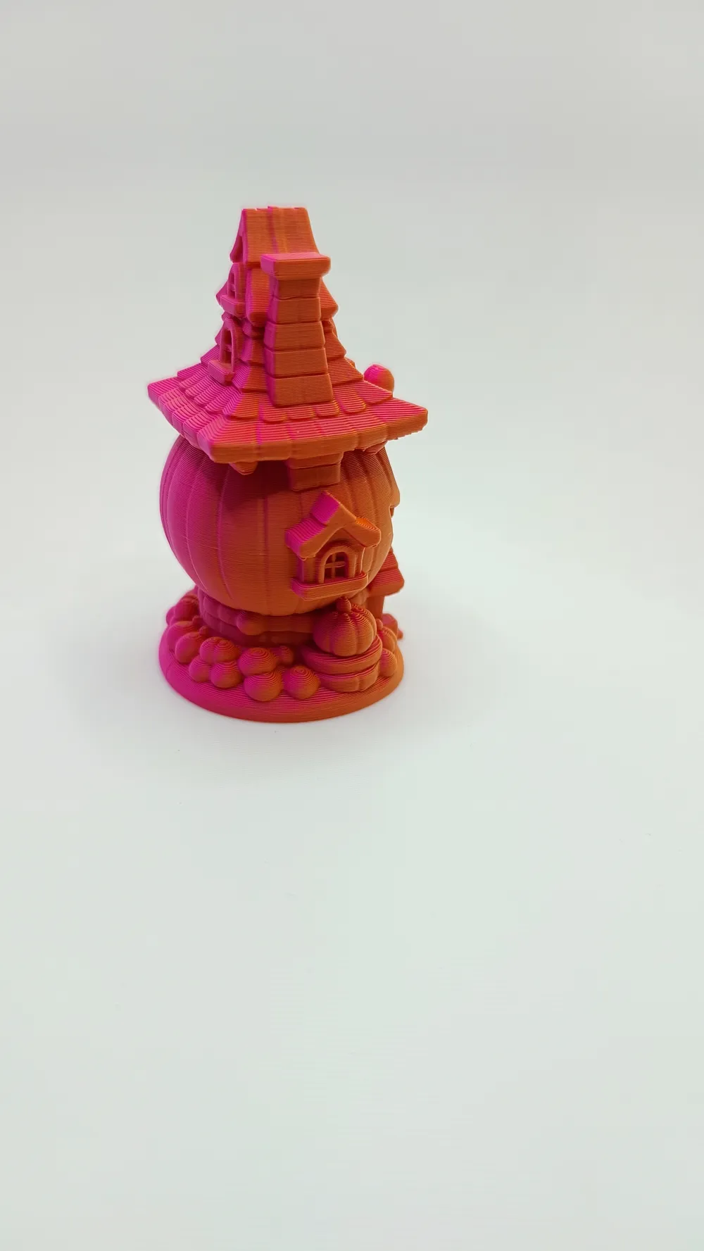 Pumpkin Hut with Grinning Face by 3D Dekoration MakerWorld: Download ...