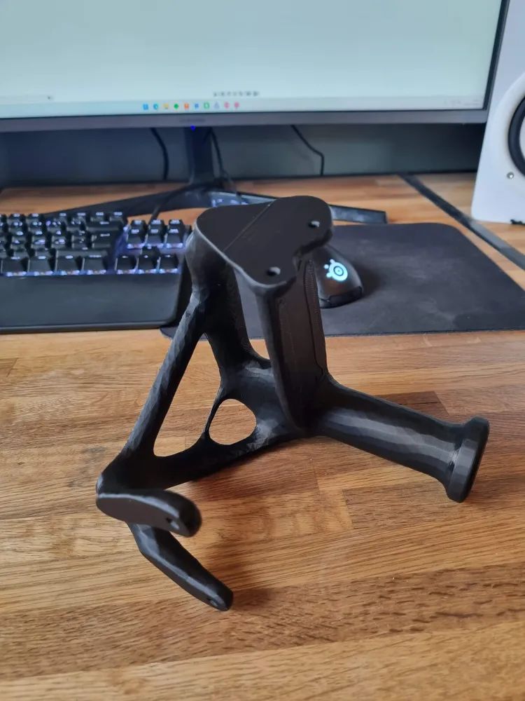 Shape optimized, Wall mounted, P1P spool holder! by Toxvaerd - MakerWorld