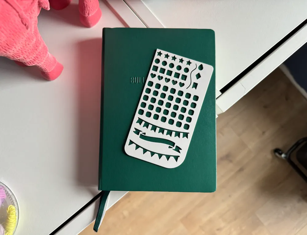 Reading Journal Stencil by ColorPopCrafts - MakerWorld