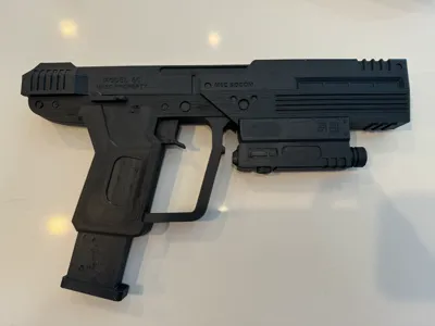 Semi-Firing M6C SOCOM // Halo 3 ODST by Dynamic_Arts MakerWorld ...