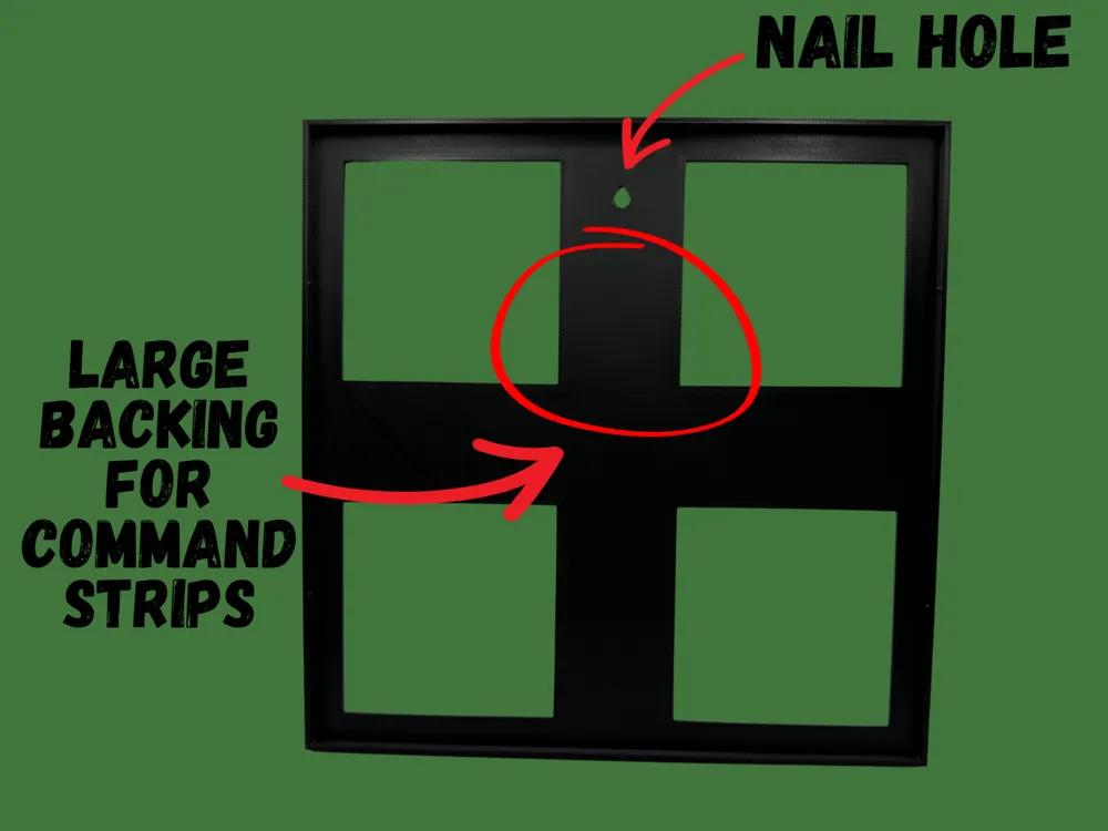 Minimalist Displate Frame - Multiple Sizes by Canadian Gamer MakerWorld ...