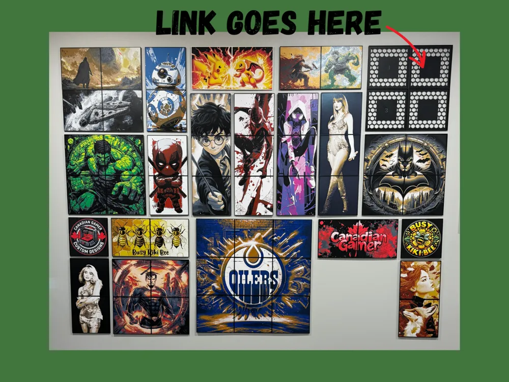 Minimalist Displate Frame - Multiple Sizes by Canadian Gamer MakerWorld ...