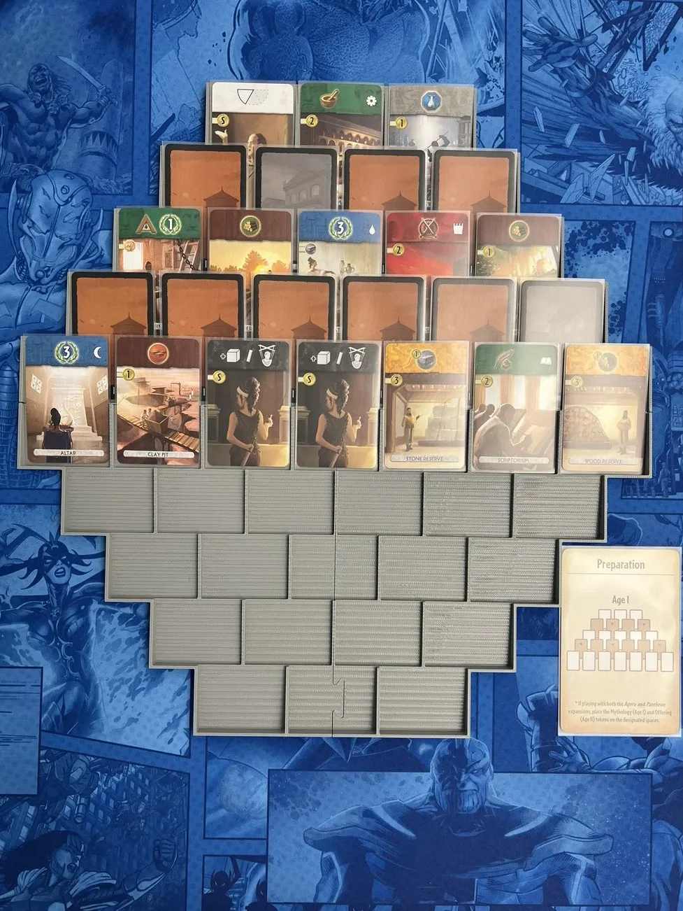 7 Wonders Duel Board (Both expansions compatible!) by Hanif_Z ...