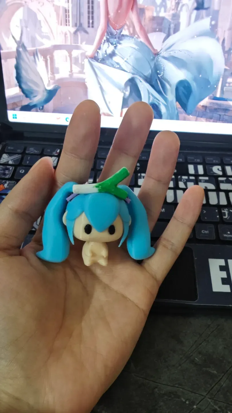Hatsune Miku (Miku) Q-version Multicolor Separated Parts Single-color ...