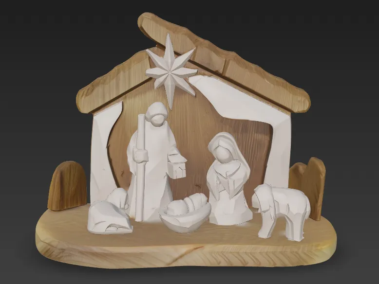 Nativity - Free 3D Print Model - MakerWorld