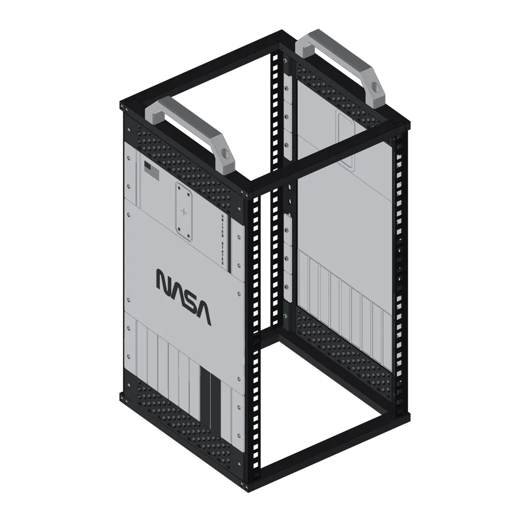 Saturn V[U] – Eigenbau 10" Netzwerk-Rack von Dossi MakerWorld ...