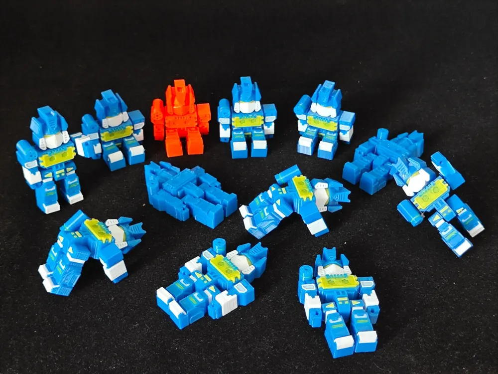 Articulated Soundwave Keychain (Print-in-Place) by PCH3D MakerWorld ...