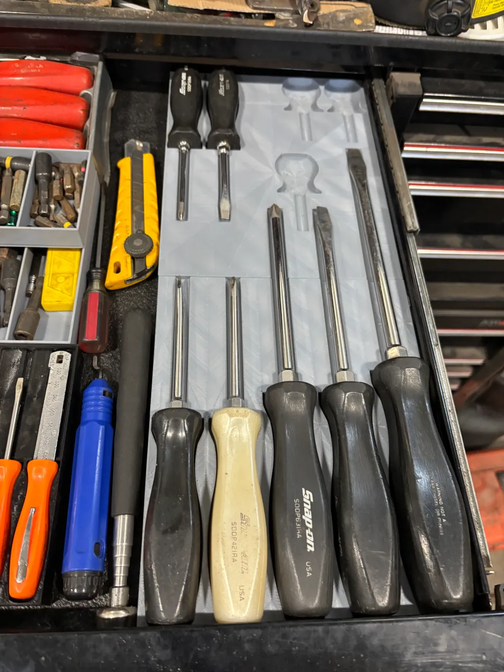 Snap-on Screwdriver Organizers - Free 3D Print Model - MakerWorld
