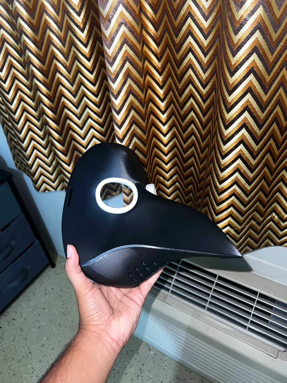 Plague Doctor Mask by Nicholas MootooMakerWorld: Download Free 3D Models