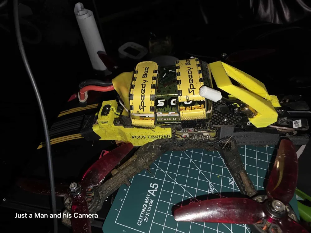 Speedybee Camera module Antenna mount and guard by Just A Man and His ...