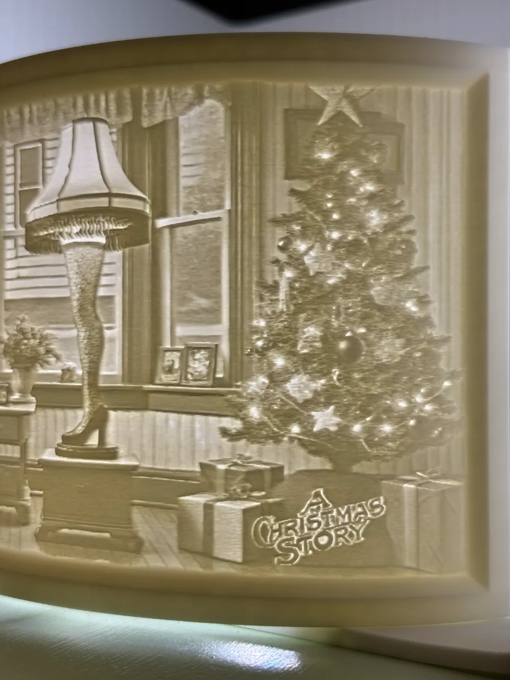 A Christmas Story - Leg Lamp LED Light - Free 3D Print Model - MakerWorld