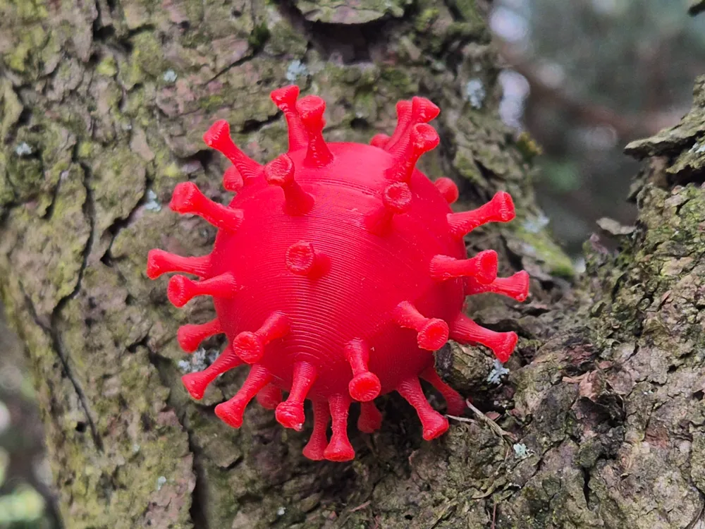 COVID-19 Virus Model - Free 3D Print Model - MakerWorld