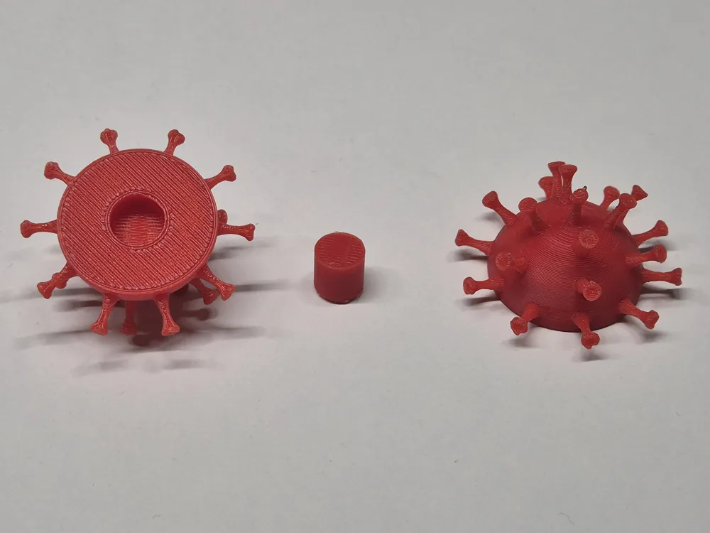 COVID-19 Virus Model - Free 3D Print Model - MakerWorld