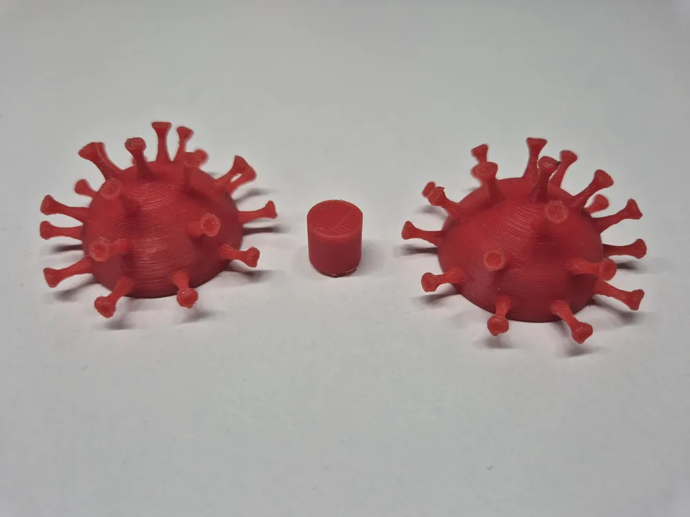COVID-19 Virus Model - Free 3D Print Model - MakerWorld