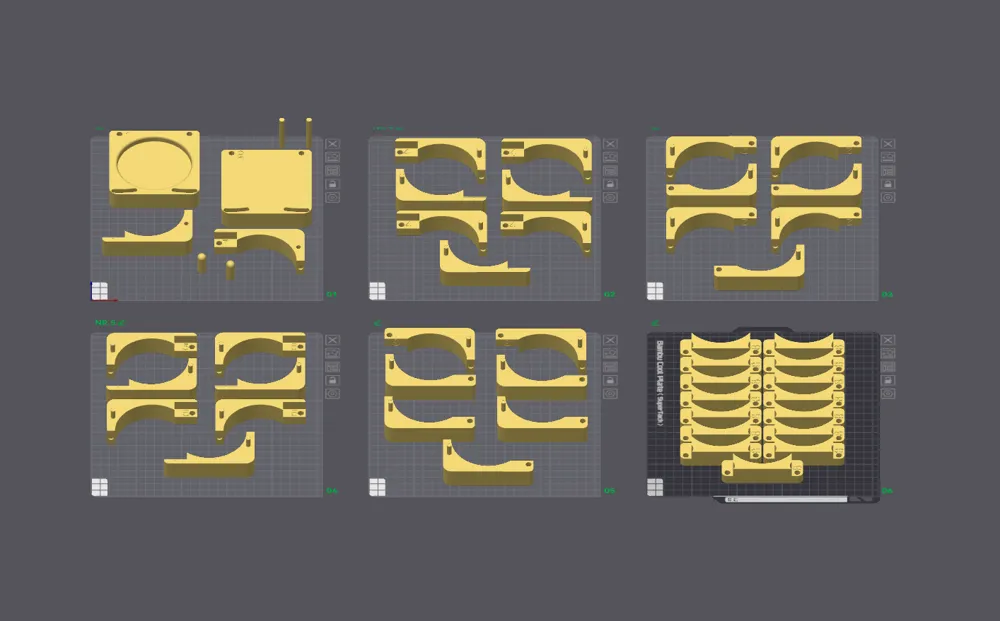 Folding door wine box - Free 3D Print Model - MakerWorld