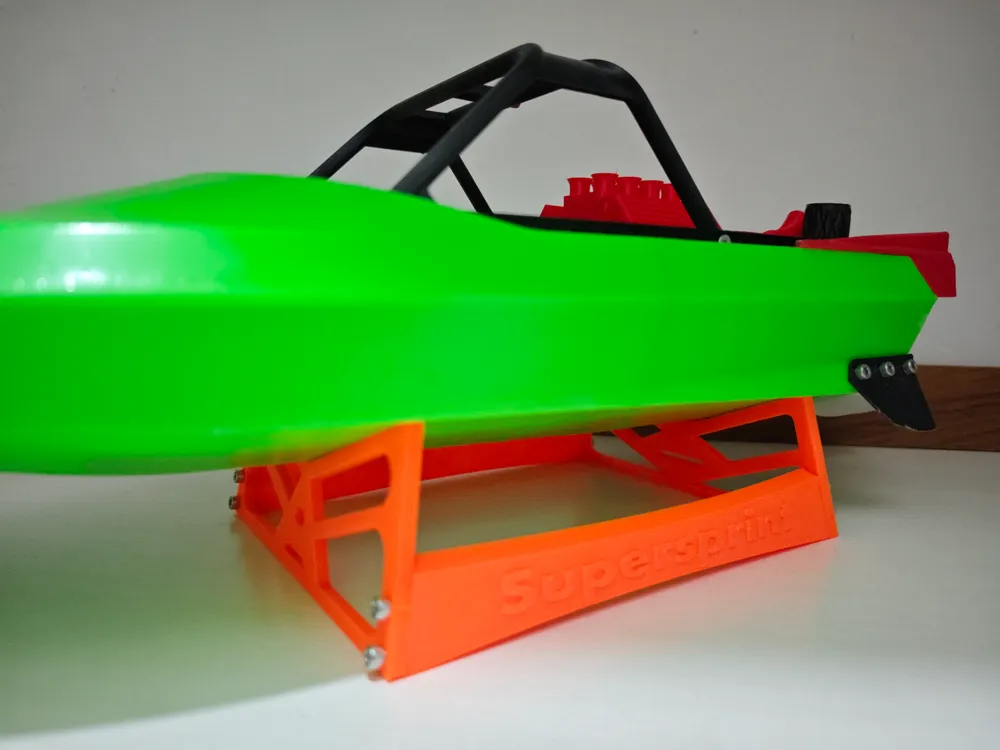 RC Boat Mount M-Jet Supersprint bracket RC Ragnarok M-Jet - Free 3D ...