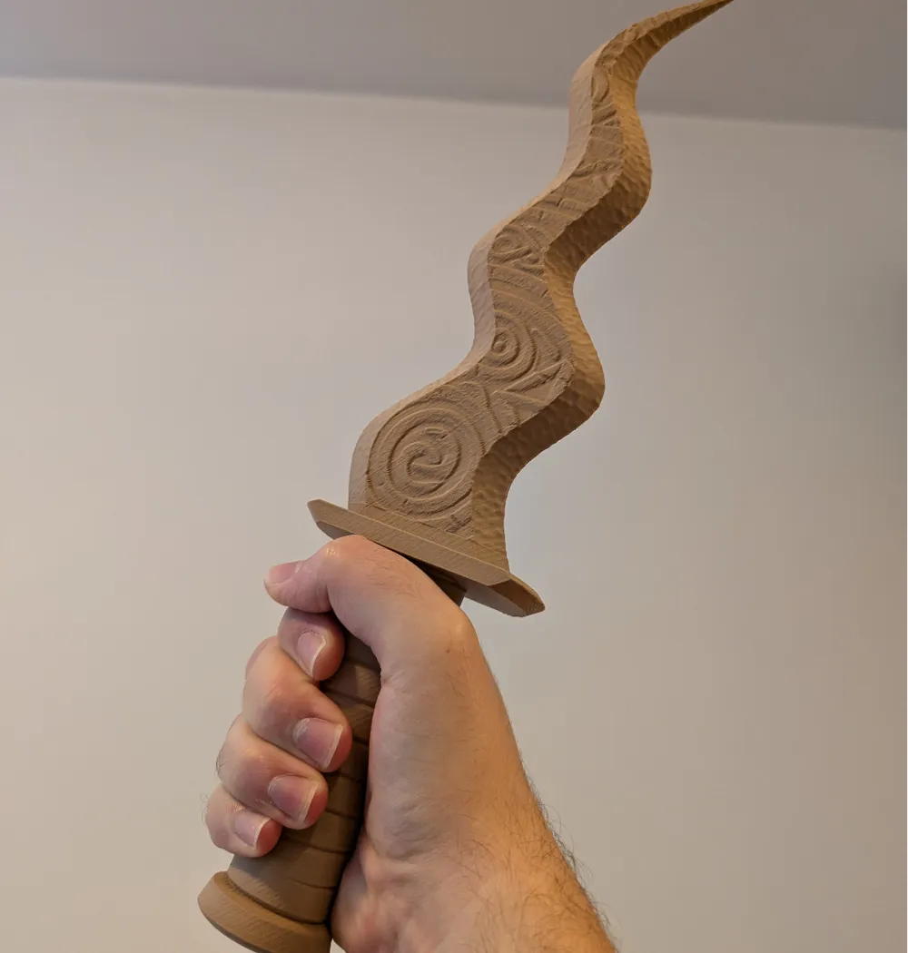 Runic Dagger by Matthew - MakerWorld