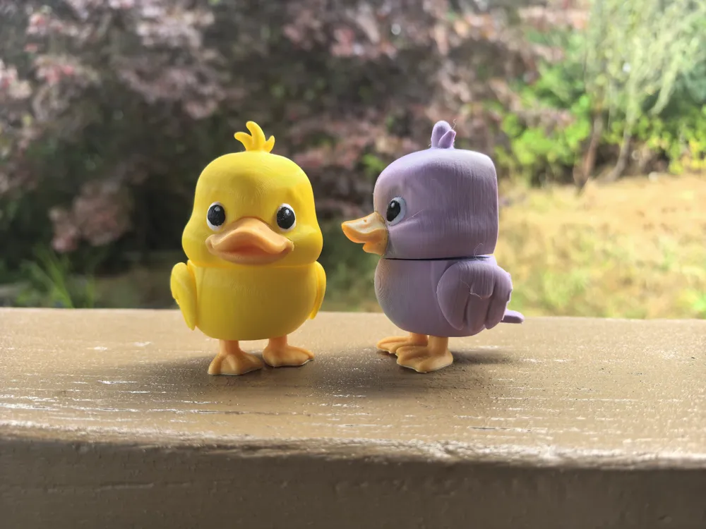 Baby Ente bewegliche Ente von DaPrintHub MakerWorld: Kostenlose 3D ...