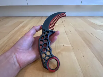 Tactical Karambit V2 Remixed by Renaar - MakerWorld