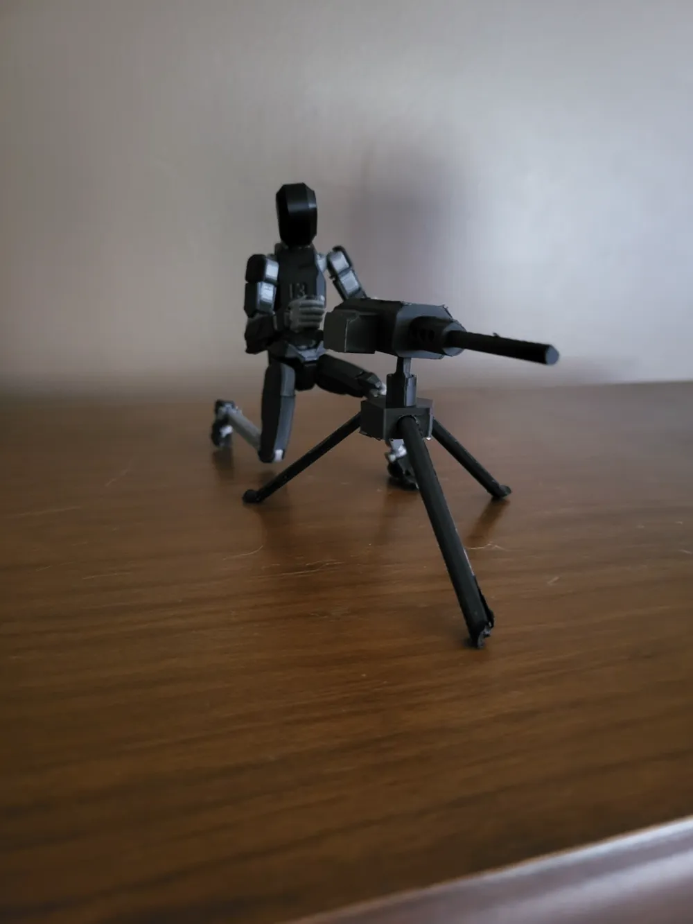 Mounted Turret for Dummy 13 A1 mini by Nerftaken - MakerWorld