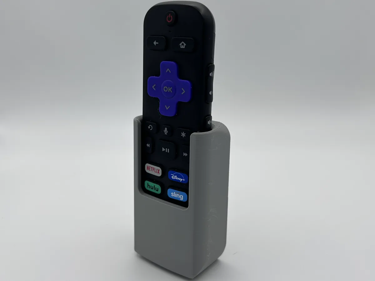 Magnetic Roku Remote Bin - Free 3D Print Model - MakerWorld