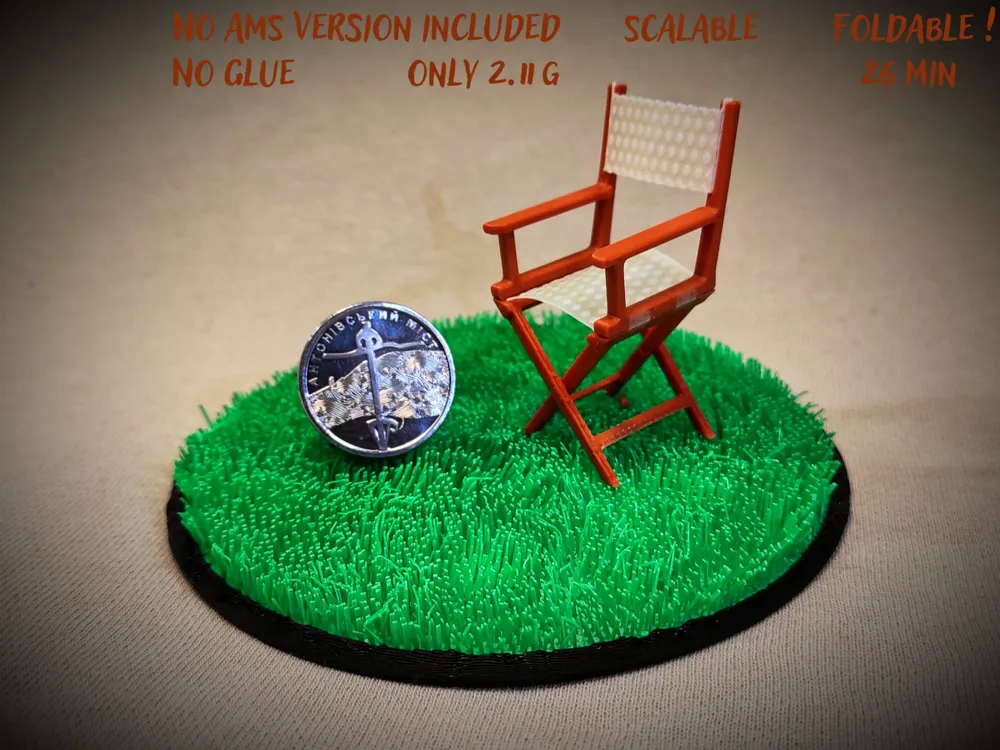 The smallest foldable chair ! by Tim_Bricker - MakerWorld