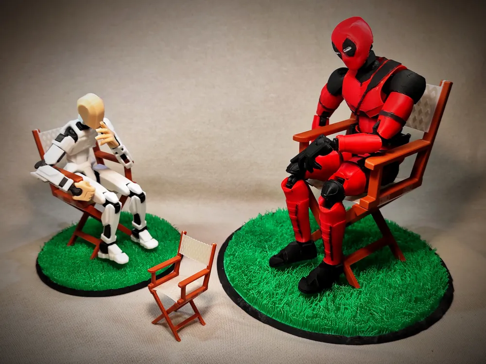 The smallest foldable chair ! - Free 3D Print Model - MakerWorld