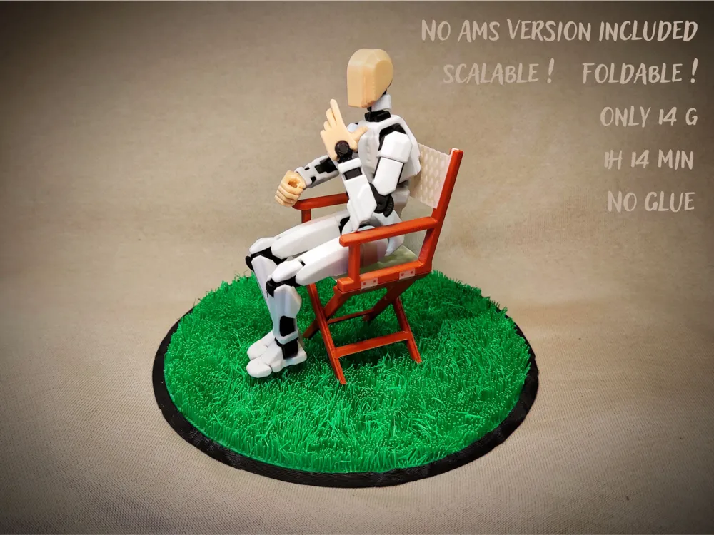 The smallest foldable chair ! - Free 3D Print Model - MakerWorld