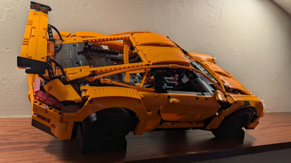 Technic and Mattel Brick Shop Car Display Stands - Free 3D Print Model ...