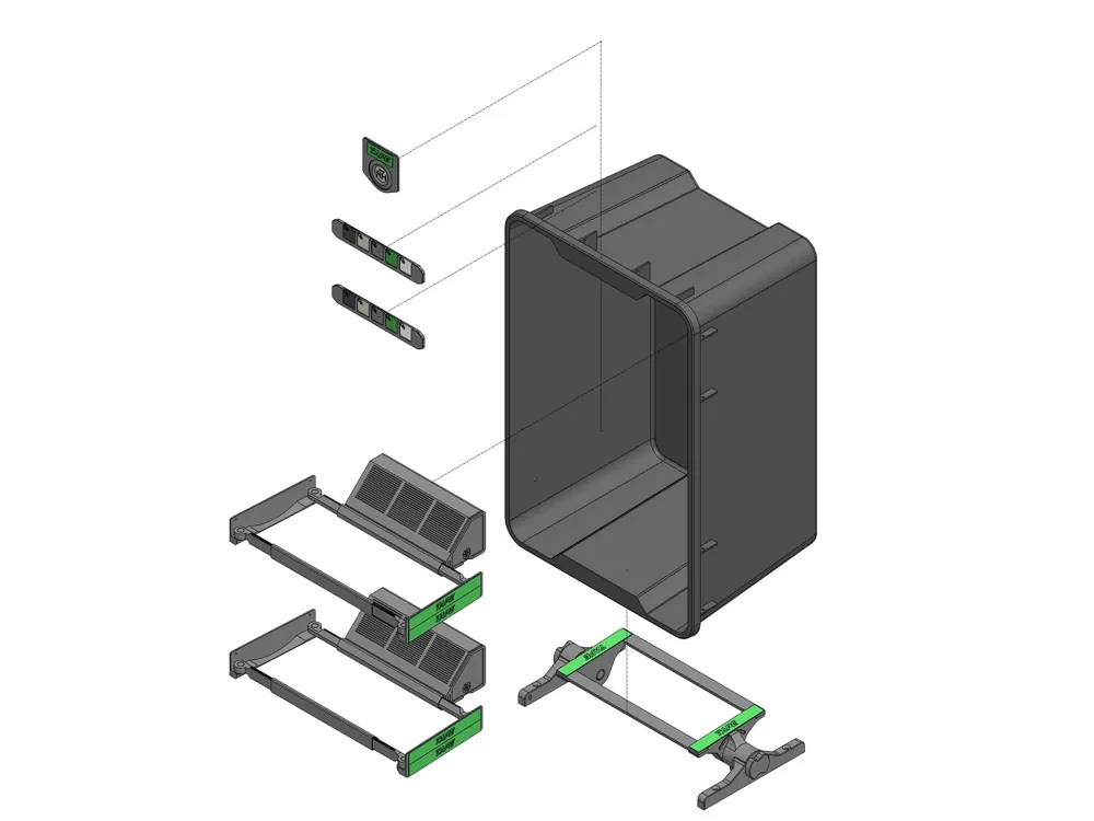 [BaBo duo] filament box module by Willi 3D MakerWorld: Download Free 3D ...