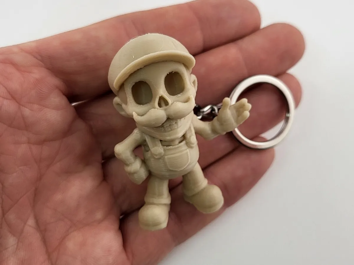 Super Mario Skeleton Nintendo 3D Figure by Mad power MakerWorld ...