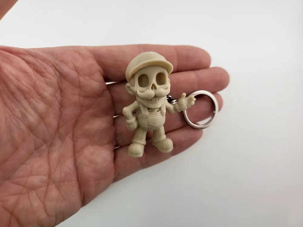 Super Mario Skeleton Nintendo 3D Figure by Mad power MakerWorld ...