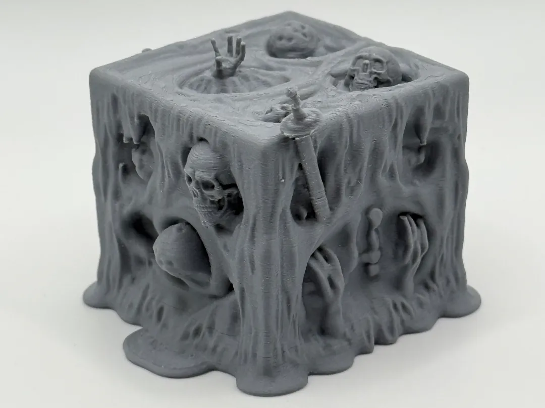 DnD Miniature Gelatinous Cube - Free 3D Print Model - MakerWorld