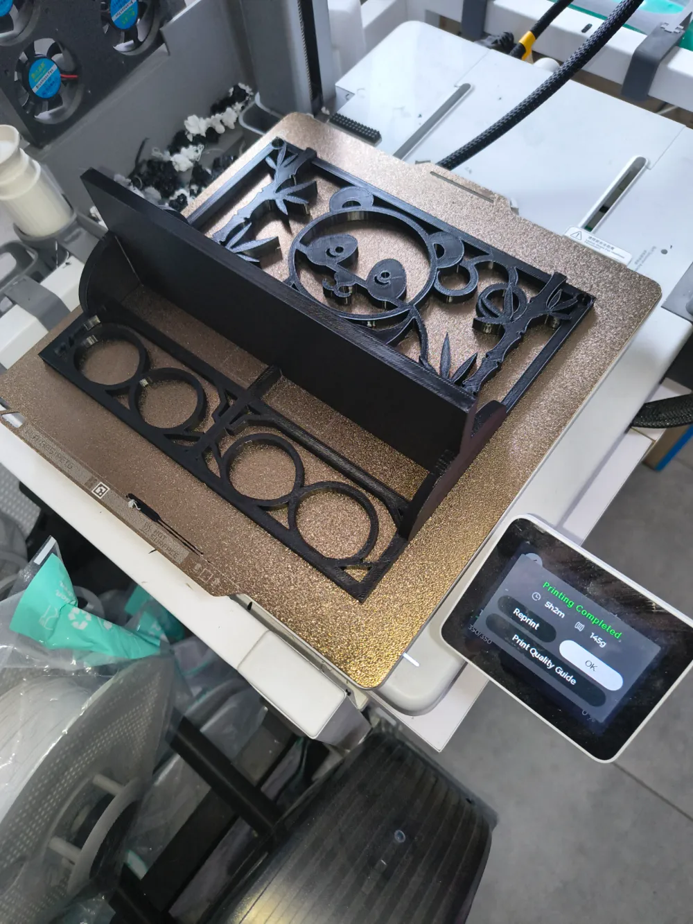 Panda Wall Shelf (220x200x80mm) by ccrccrdk - MakerWorld