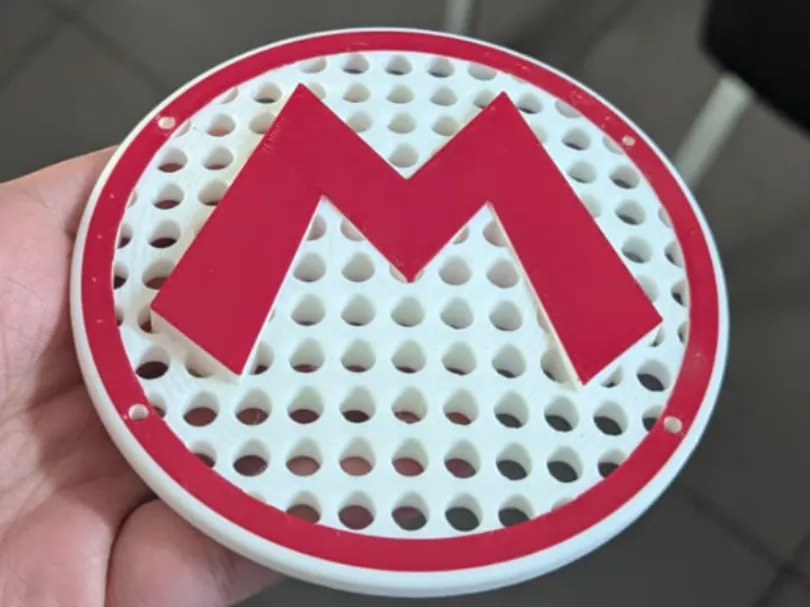 Super Mario Lautsprecherabdeckung – Kostenloses 3D-Druckmodell – MakerWorld