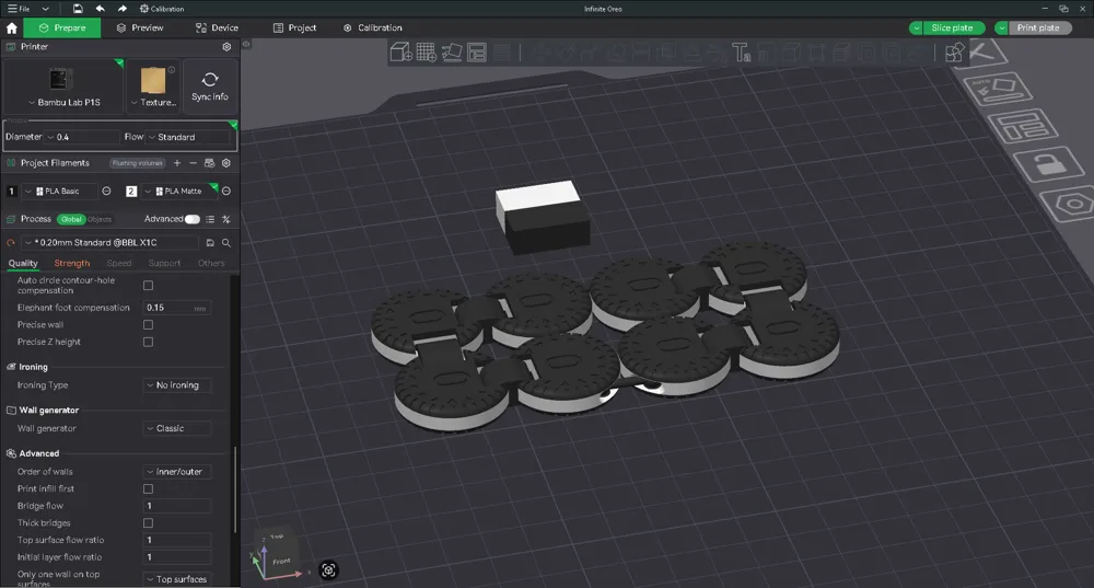 Infinite Oreo Cookie Fidget Cube - Free 3D Print Model - MakerWorld