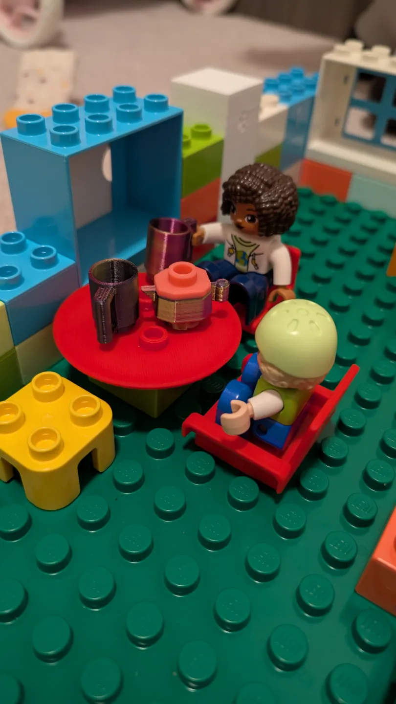 DUPLO brick table by fr3D - MakerWorld