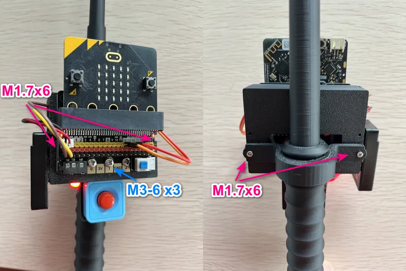 AI Gesture Wand Companion Housing by CCFIVE - MakerWorld