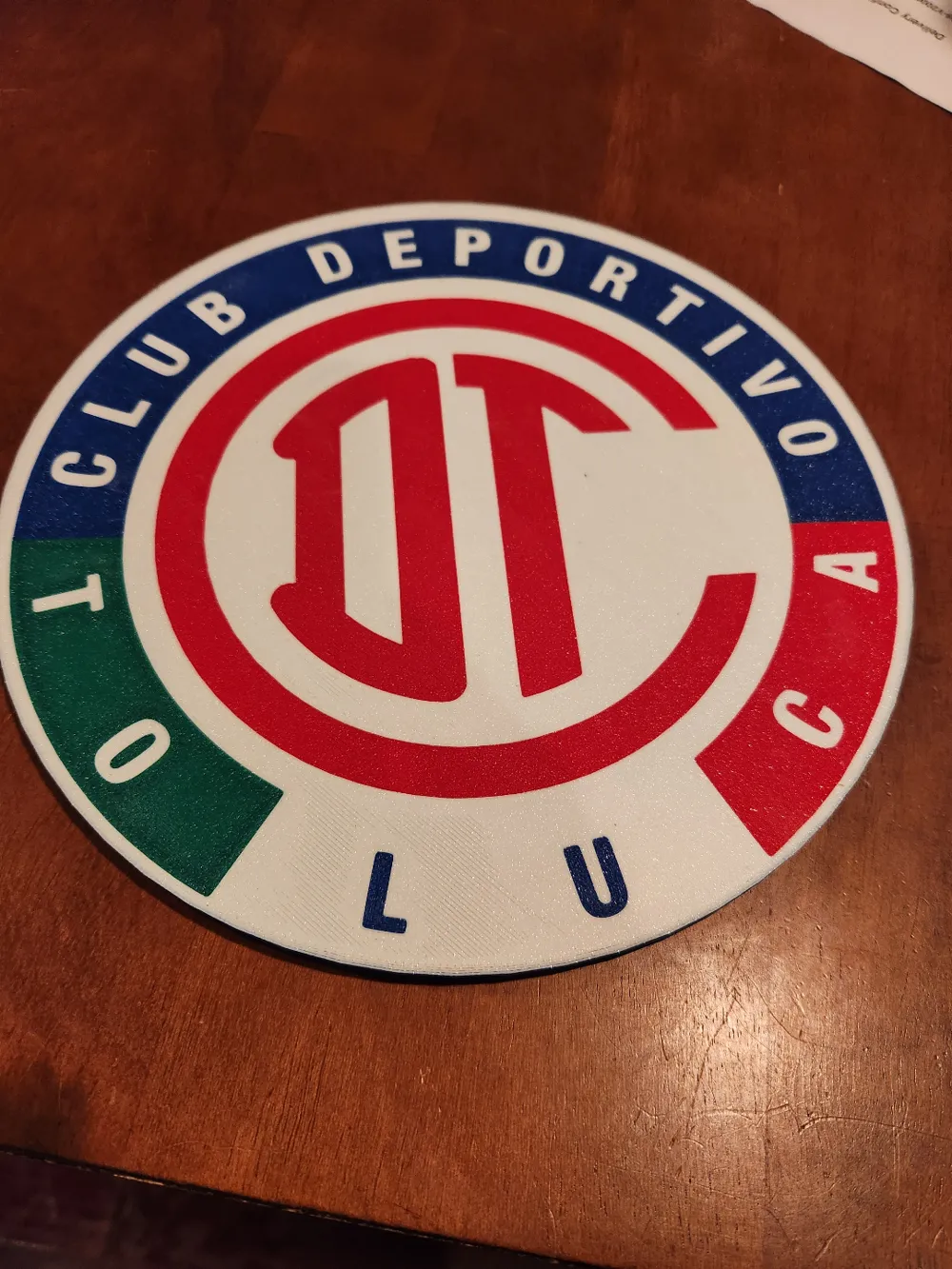 Club Deportivo Toluca FC wall sign by jeff.cassidy.jc - MakerWorld
