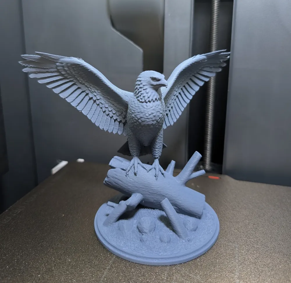 Majestic Realistic Bald Eagle - Free 3D Print Model - MakerWorld