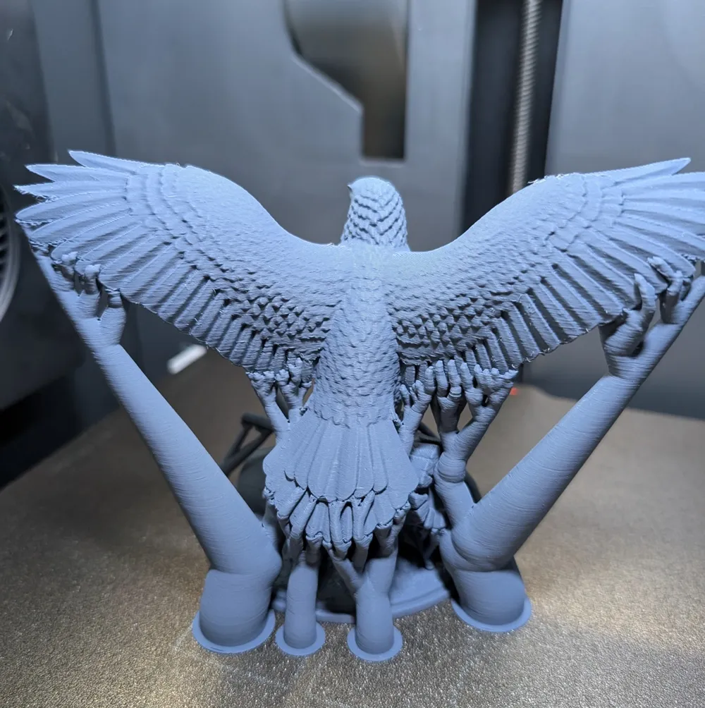 Majestic Realistic Bald Eagle - Free 3D Print Model - MakerWorld