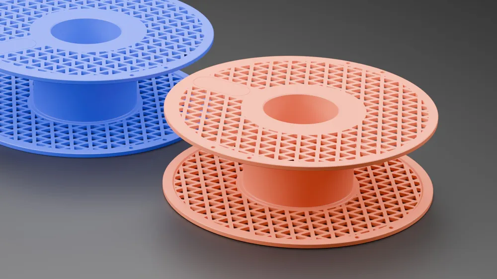 Bambu Lab Filament Spool | Original Size Replica - Free 3D Print Model ...