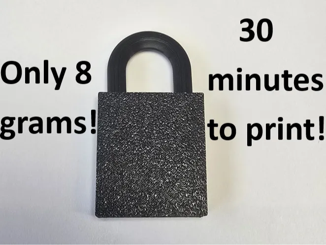 Padlock - Free 3D Print Model - MakerWorld