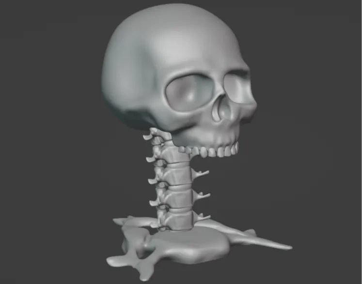 VR Headset Skull Stand by JPFike - MakerWorld