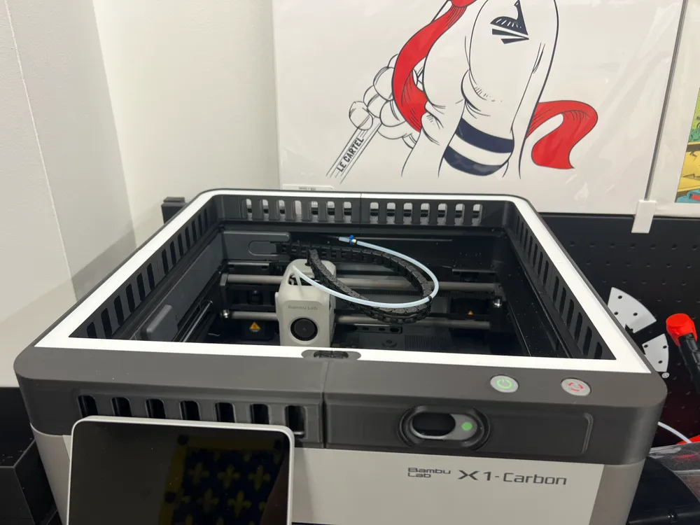 Thin TPU gasket for Bambu P1 and X1 risers by JuanDirection MakerWorld ...