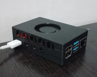 Raspberry Pi 4 case - fan by KarolinaKrejci - MakerWorld